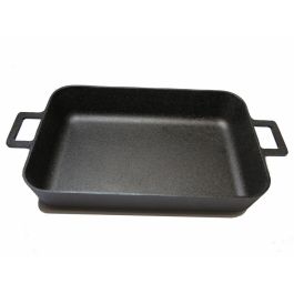 Plat en fonte rectangulaire sans revetement | Scandi-vie